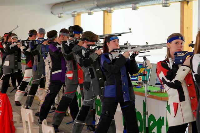 Schiesssport: Länderkampf Nordtirol gegen Südtirol in Innsbruck - Schwaz