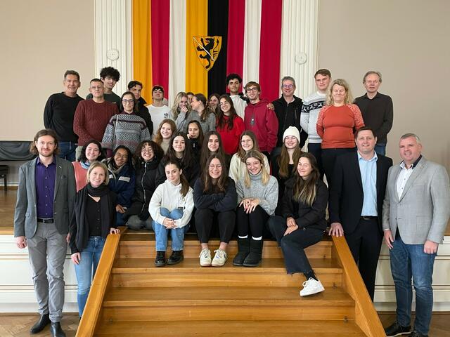 HAK Wolfsberg stellte Erasmus-Theaterprojekt im Rathaus vor - Lavanttal