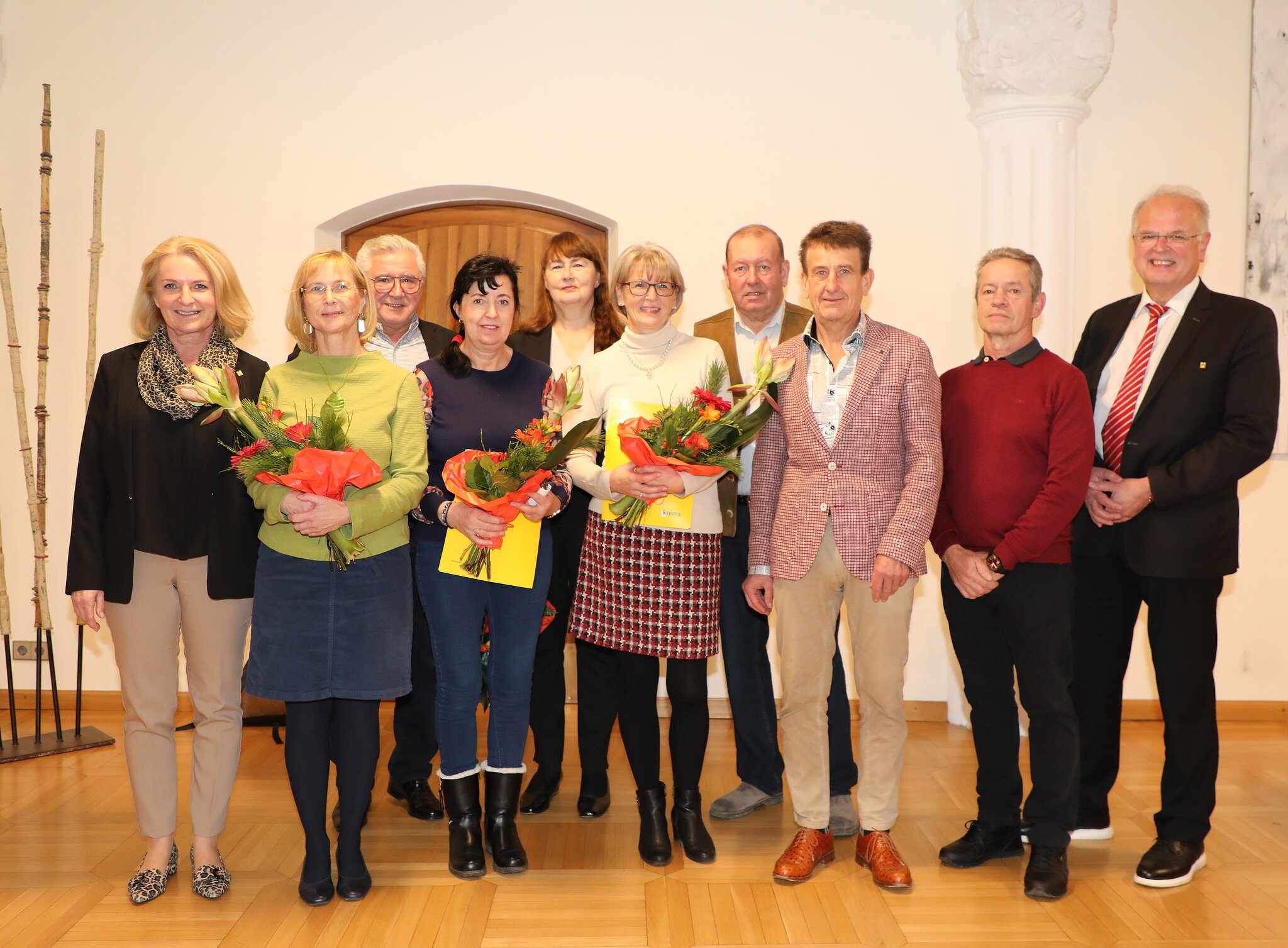 Stadt Krems: Stadtchef dankt Magistratsmitarbeitern beim Abschied - Krems