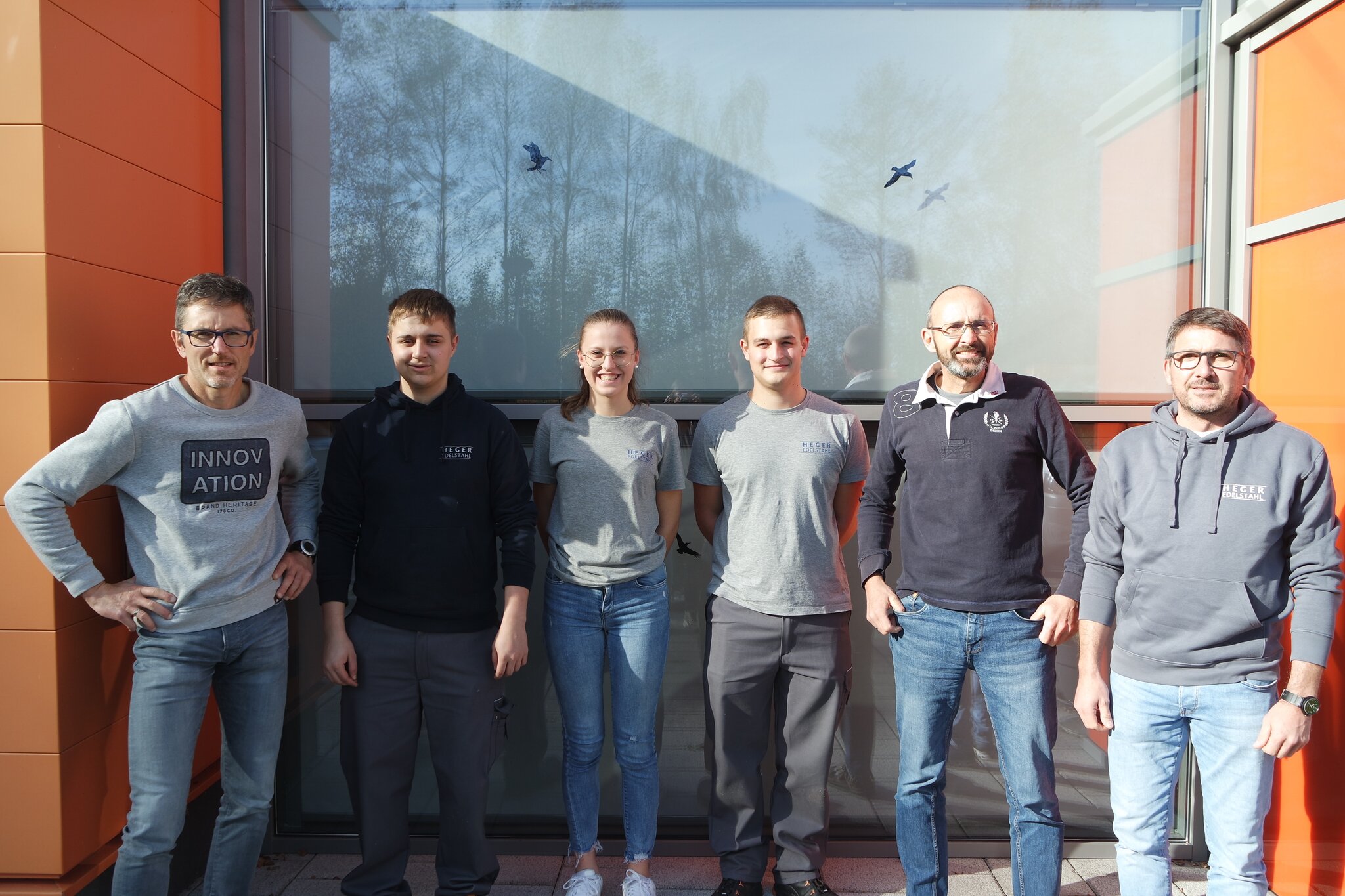 Schardenberg: Drei neue Lehrlinge bei Heger Edelstahl begrüßt - Schärding