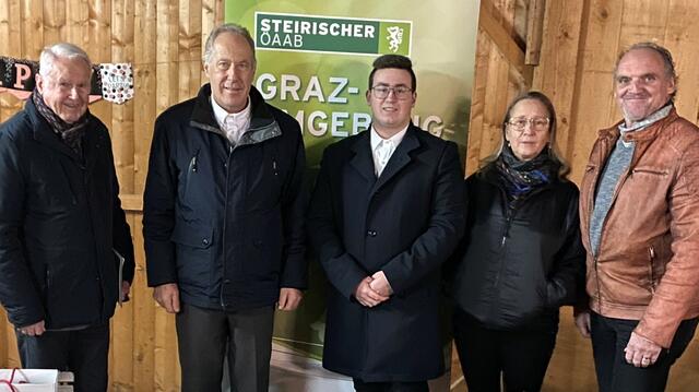 Einstimmige Wahl: Neuer ÖAAB-Obmann in Gratkorn heißt Christoph Winter ...
