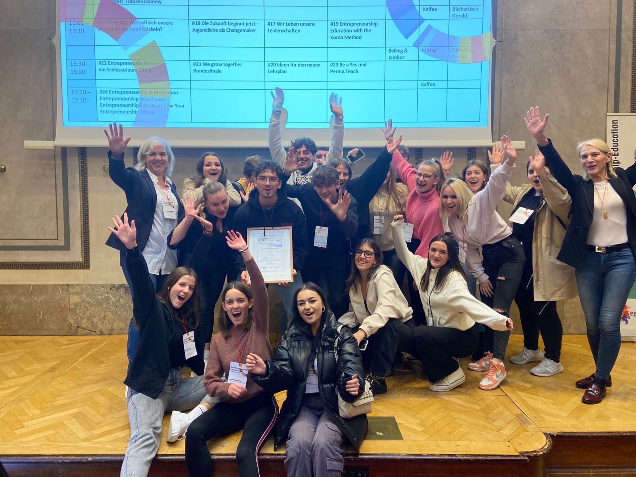 Bundessieg für die HAK/HAS Ried: „We grow together“ - Ried