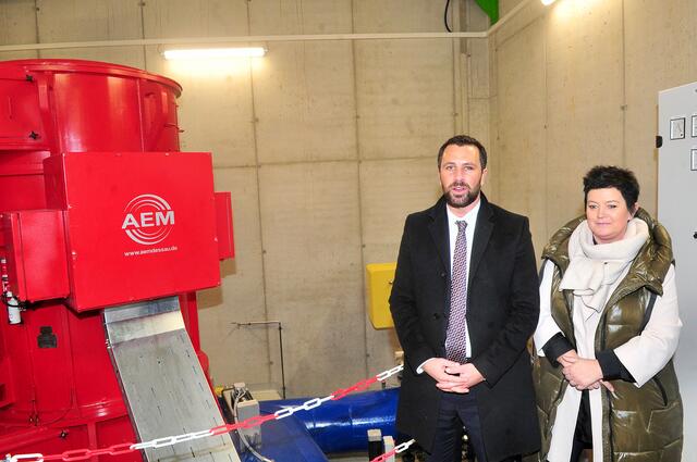 Feierstunde vor Ort: Das Kraftwerk Sellrain-Fotsch ist in Betrieb ...