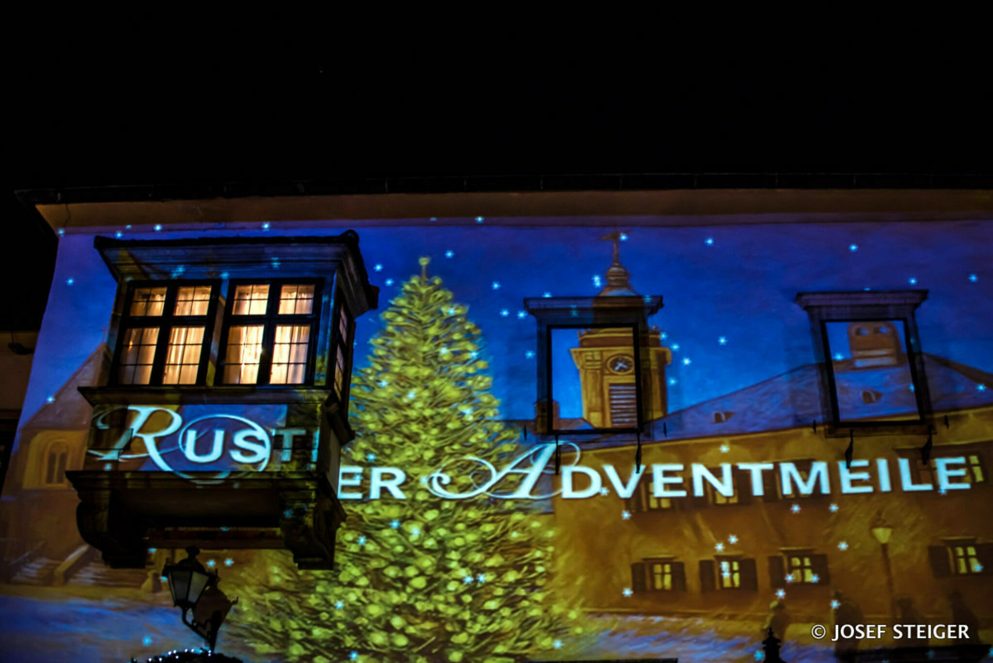 Lilly Rose auf der Weihnachtsbühne der Ruster Adventmeile - Eisenstadt