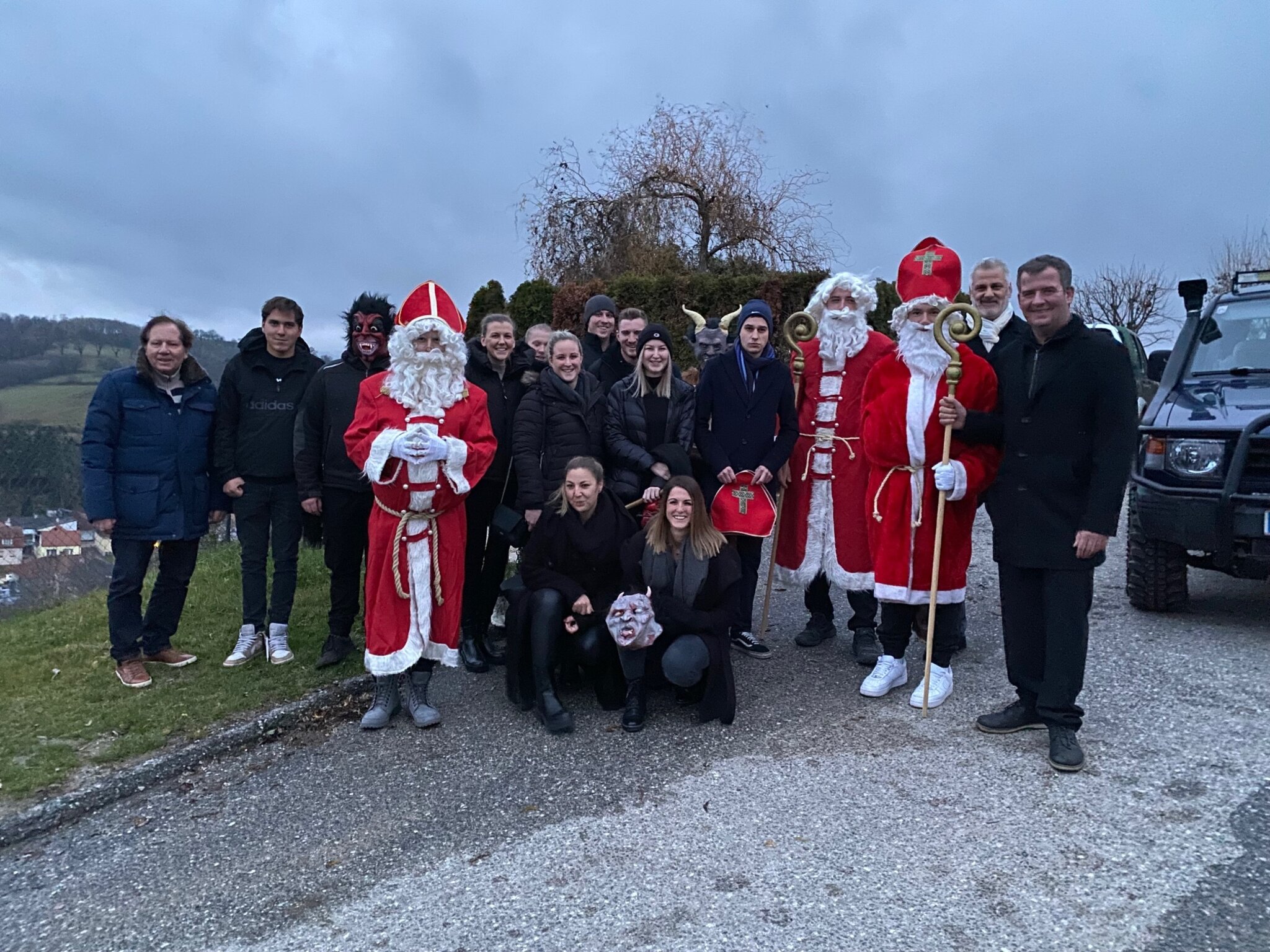 Wiesen: Nikolaus besuchte die Kinder in Wiesen - Mattersburg