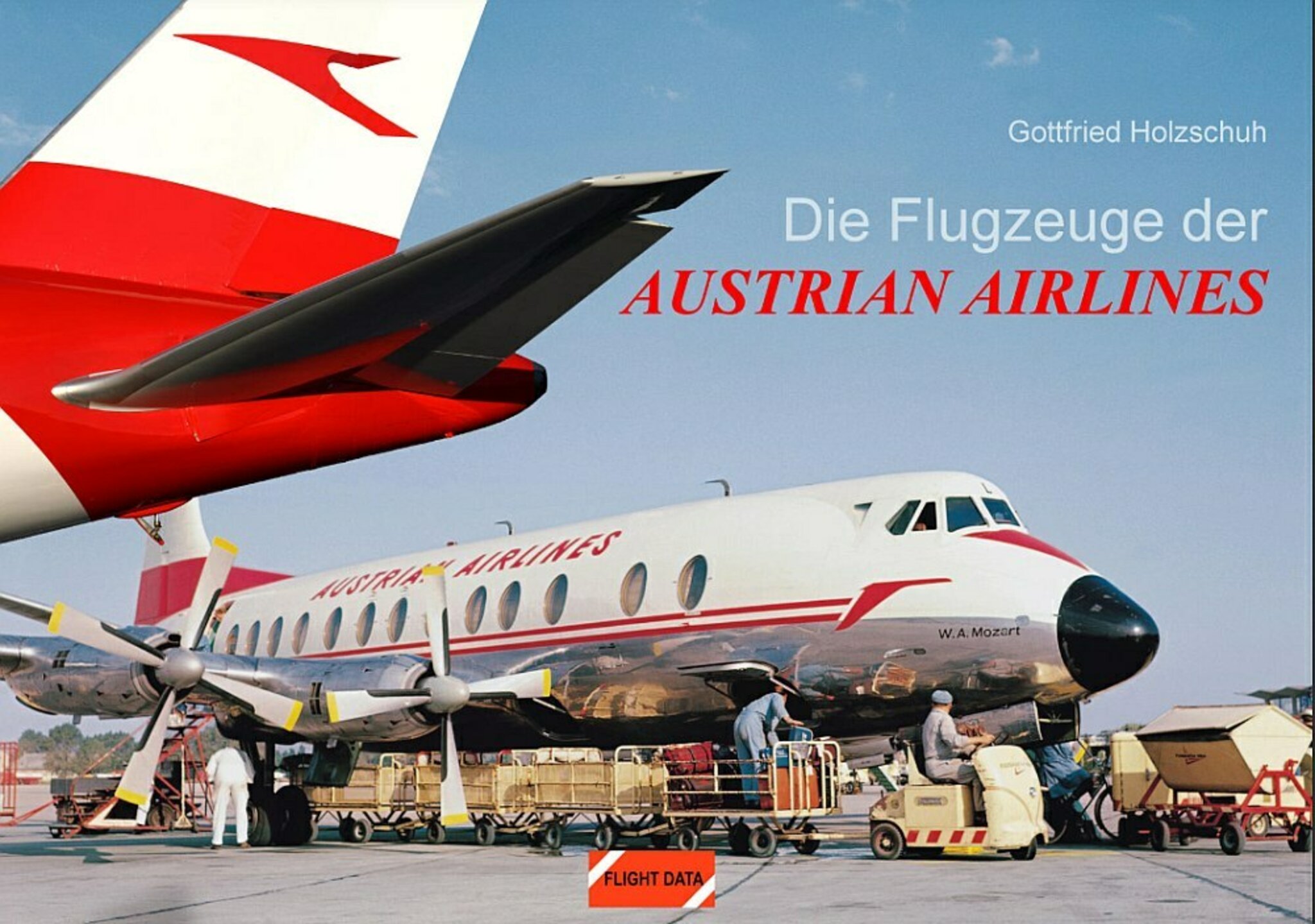 Buch Tipp: Ein Standard-Werk über die AUA: Die Flugzeuge der Austrian Airlines - Telfs