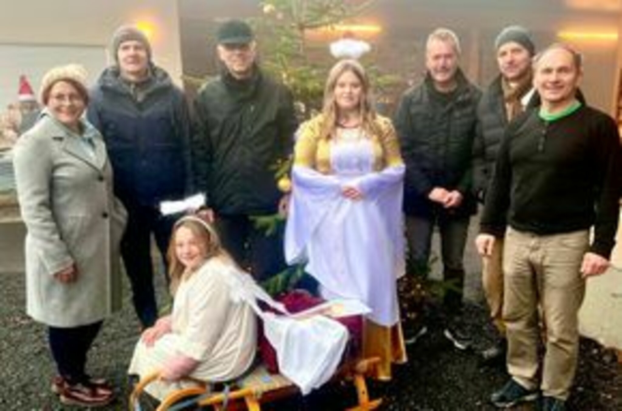 Advent: Stimmungsvoller Weihnachtsmarkt vom Gewerbverein Bernstein - Oberwart