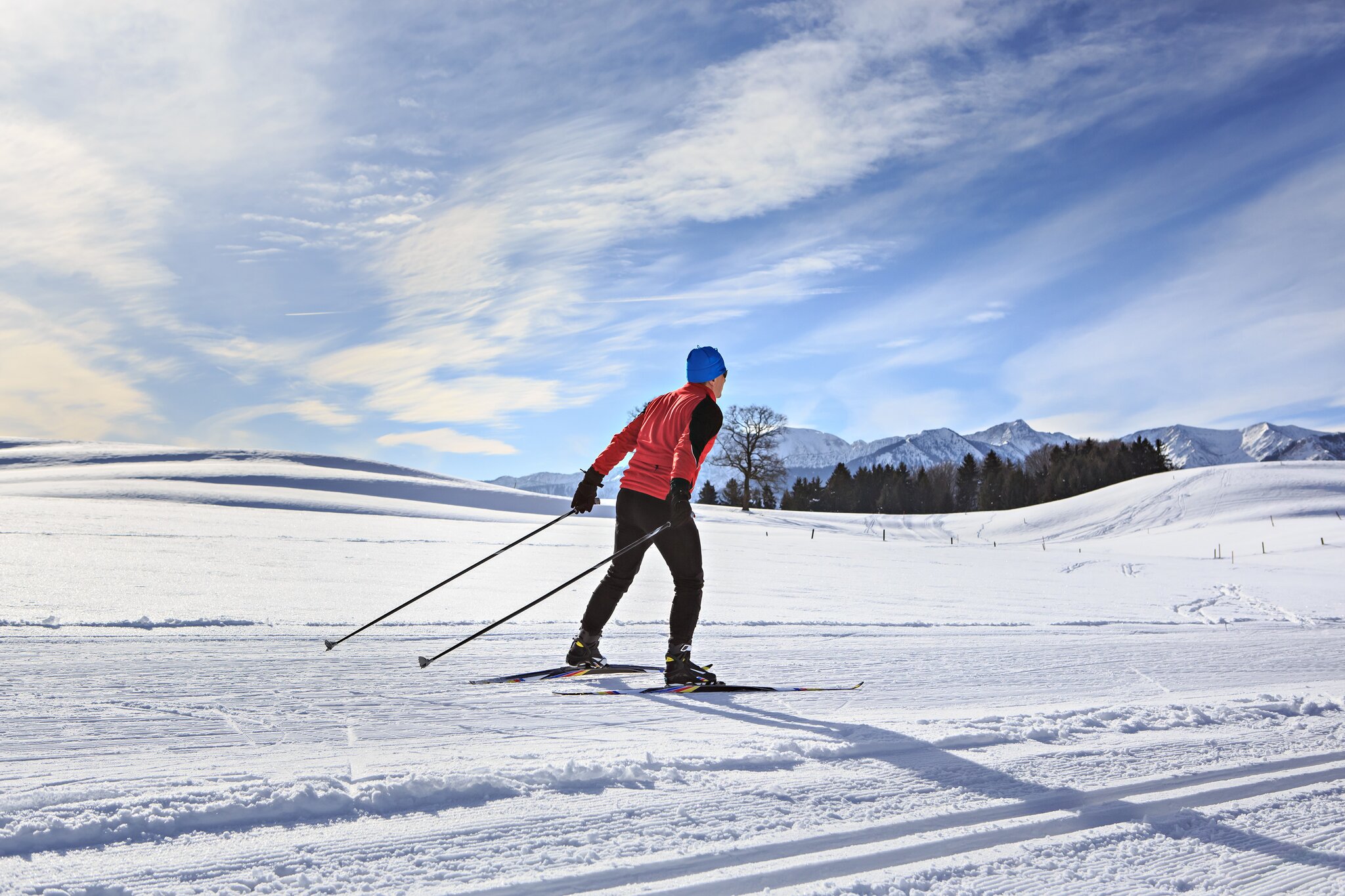 Freizeit im Winter: Langlaufloipen im Bezirk Braunau - Braunau