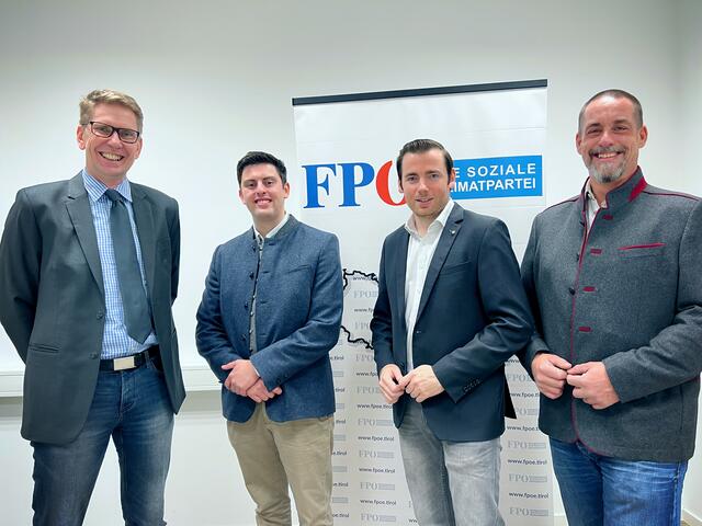 FPÖ Stadtparteitag: Parteiobmann Ranzmaier in Kufstein bestätigt - Kufstein