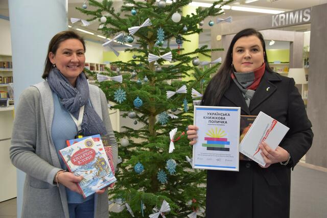 Thermenstadt: Ukrainische Bücher in der Laaer Stadtbibliothek - Mistelbach