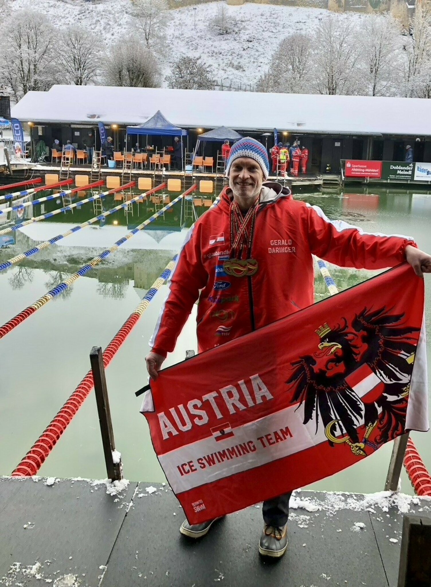 IWSA World Cup: Gerald Daringer schwamm im Eiswasser dreimal zu Gold ...