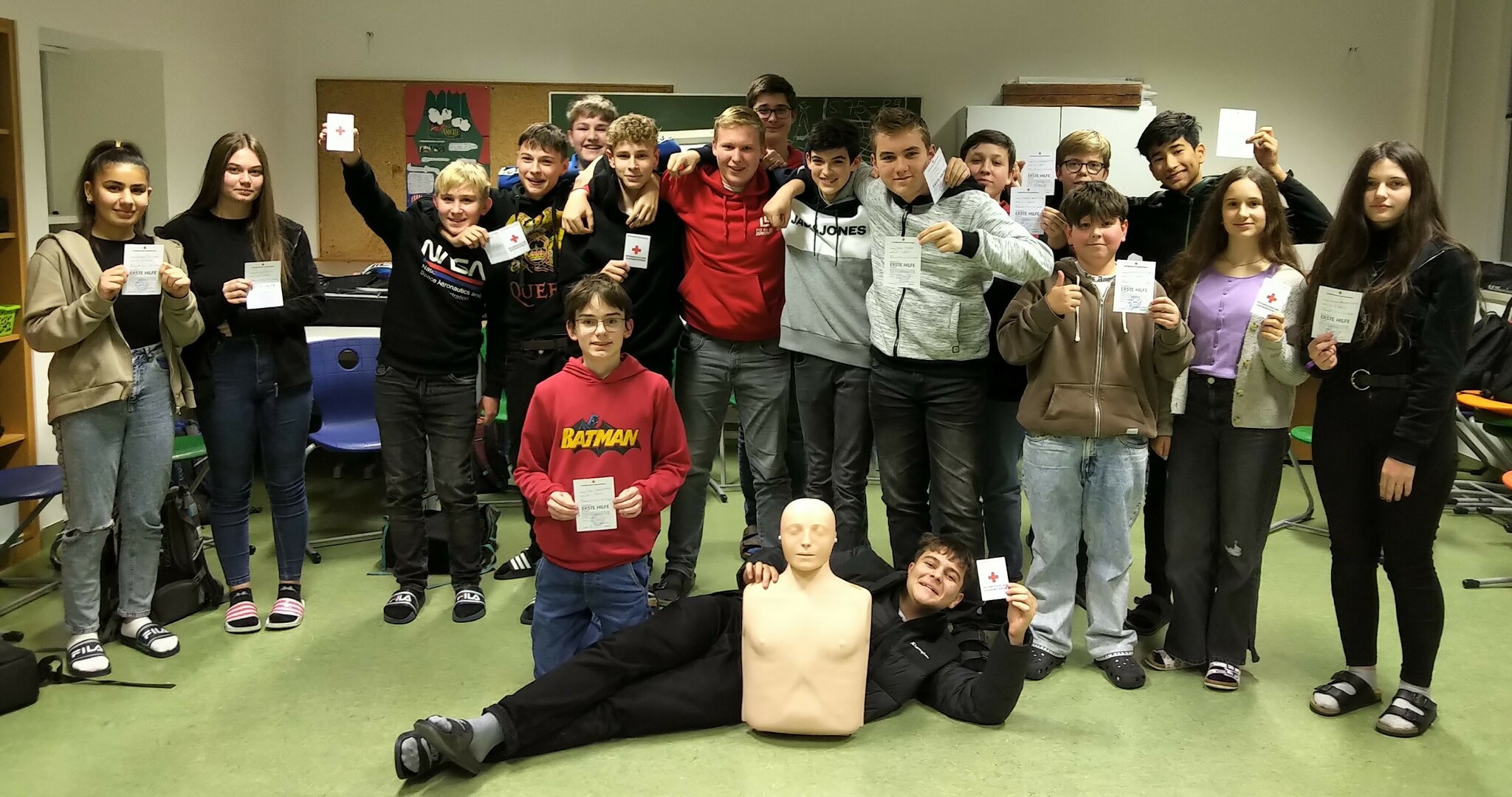 Sport/Mittelschule Schubertviertel: Lebensretter-Nachwuchs in St ...