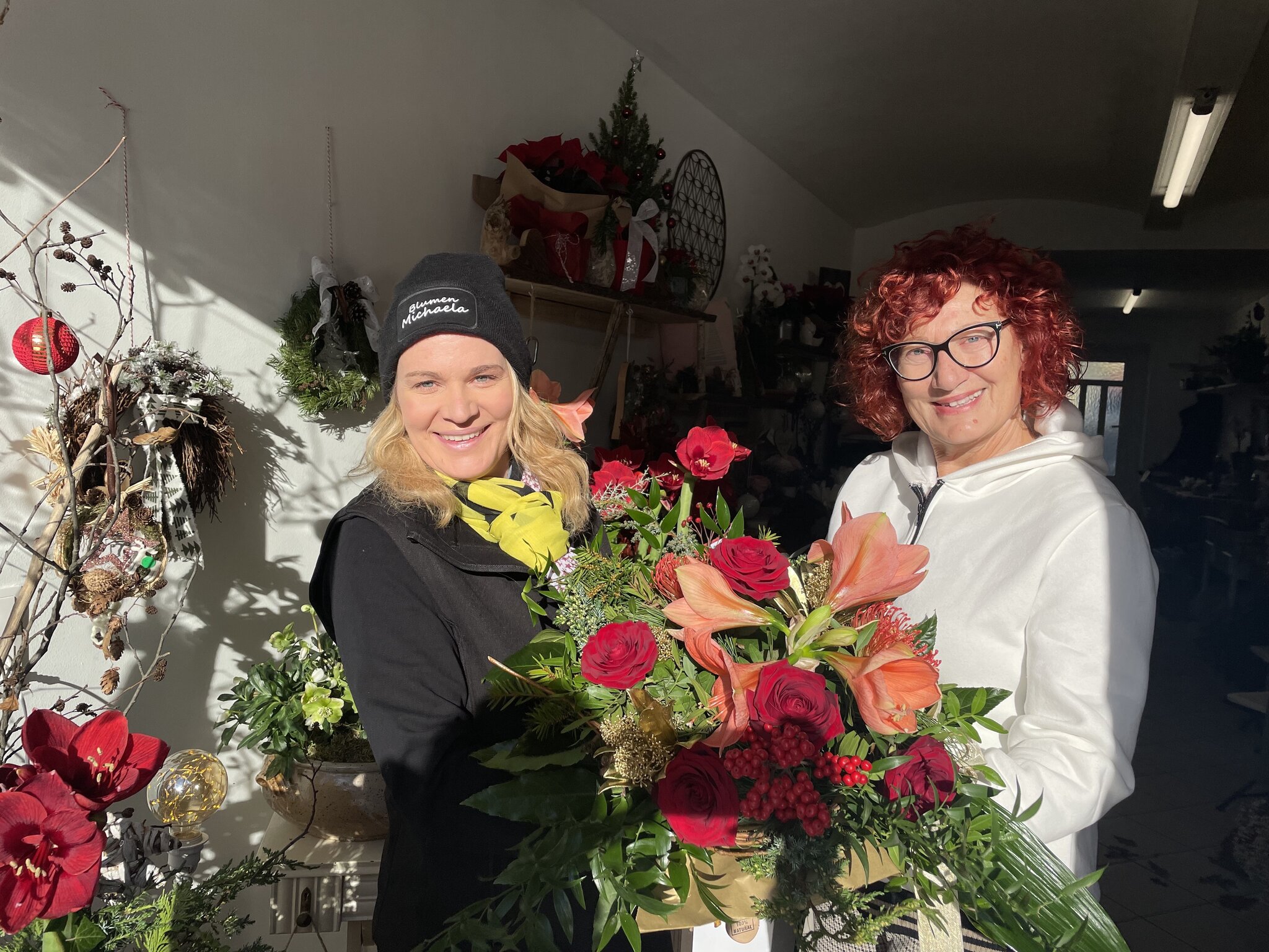 Blumen vermitteln Emotionen: Blumen Michaela ist in Villach angekommen ...