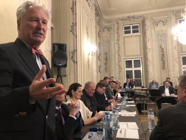 Alexander Majewski hielt Abschiedsrede - Baden