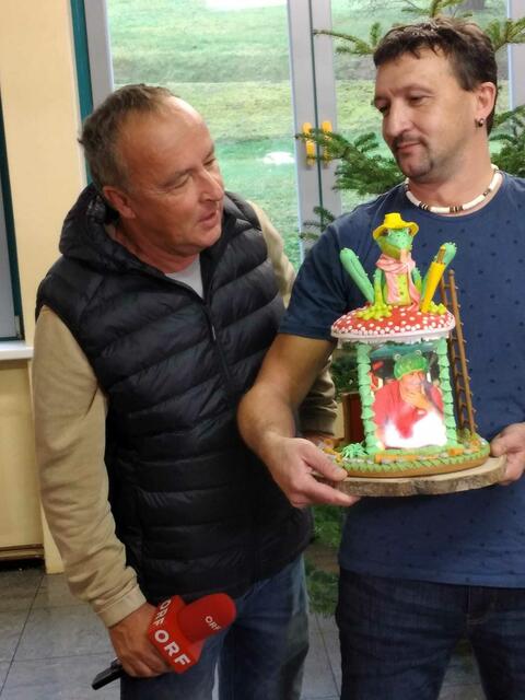 Huber für Unger: Zuckersüßer "Wetterfrosch" aus Limbach für ORF-Mann ...