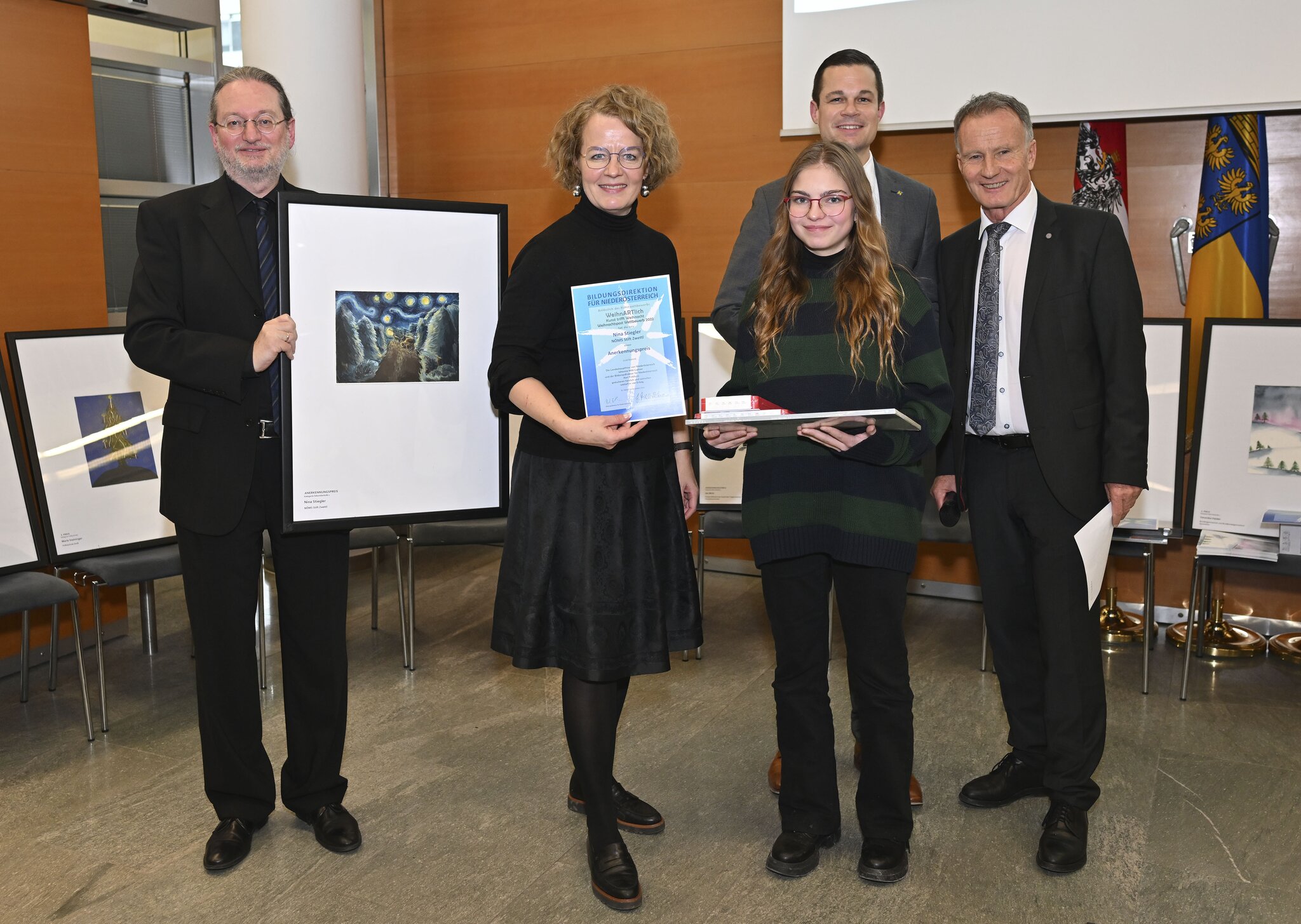 Stift Zwettl top: Kunstwettbewerb WeihnARTlich der Bildungsdirektion NÖ ...