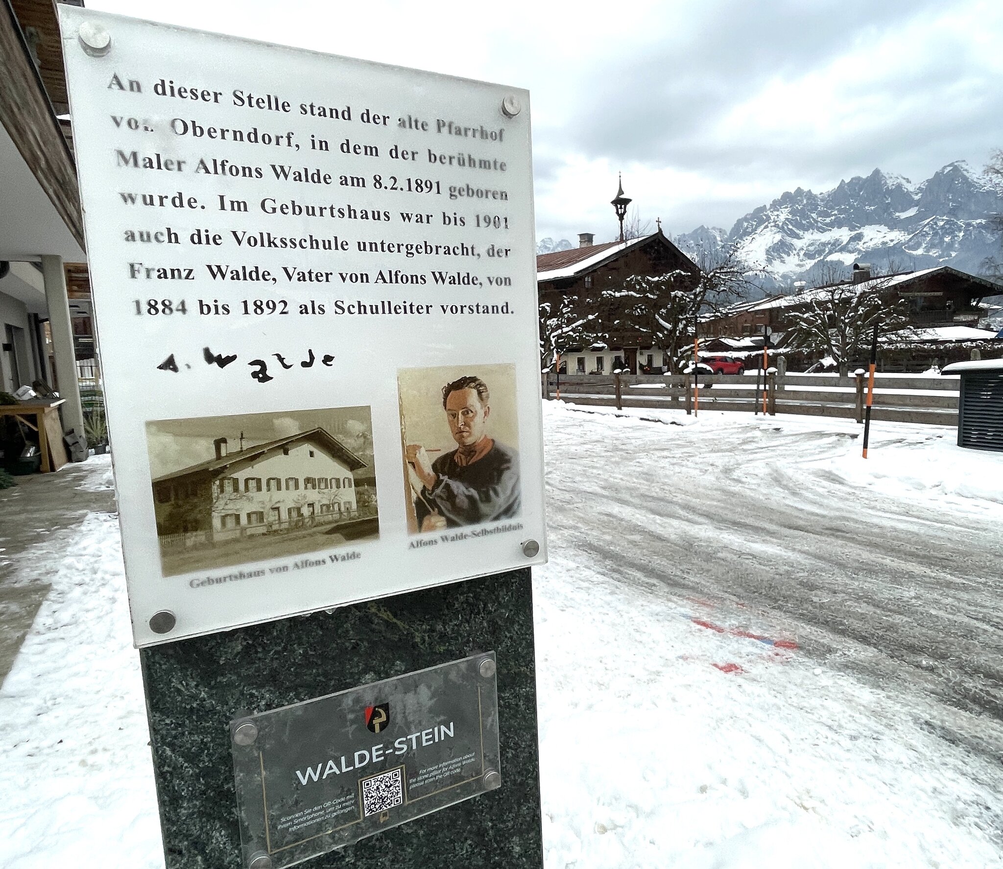 Alfons Walde - Oberndorf: Großer Künstler aus dem kleinen Oberndorf ...