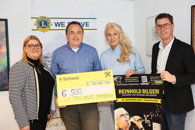 Spendengelder für "Telfer helfen Telfern" - Telfs