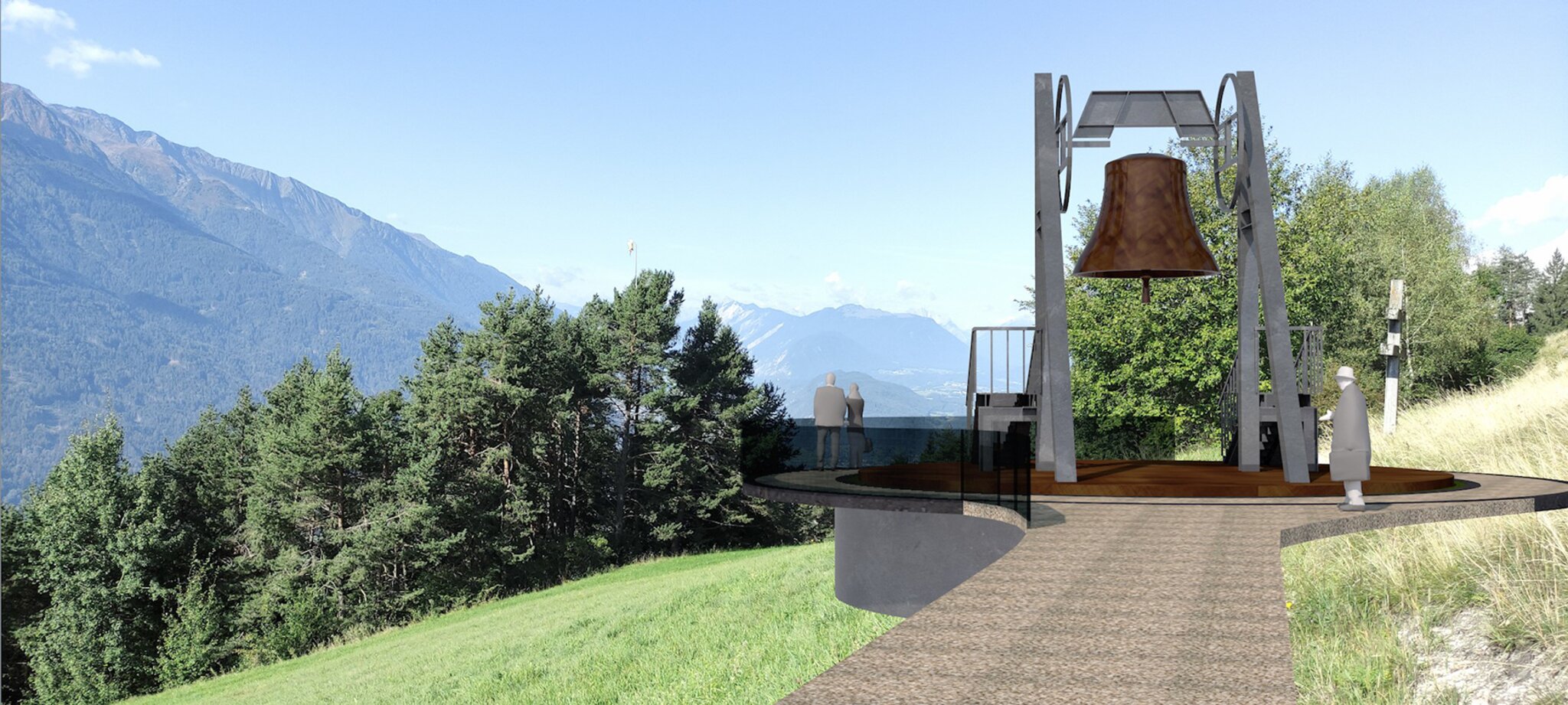 Telfs-Mösern: Ab Ende 2023 läutet Friedensglocke am neuen Standort - Telfs