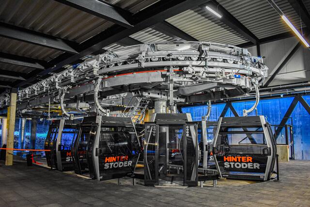 Hinterstoder: Erster Betriebstag der neuen Hössbahn - Kirchdorf