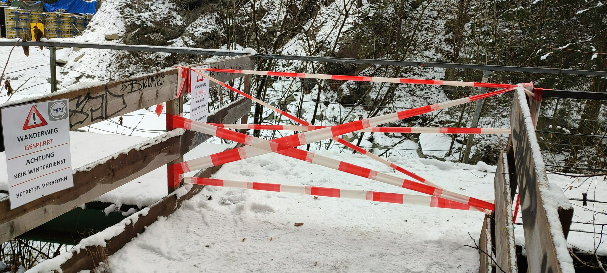 Bruck am Ziller: Forststraße nach Erdrutsch gesperrt - Schwaz