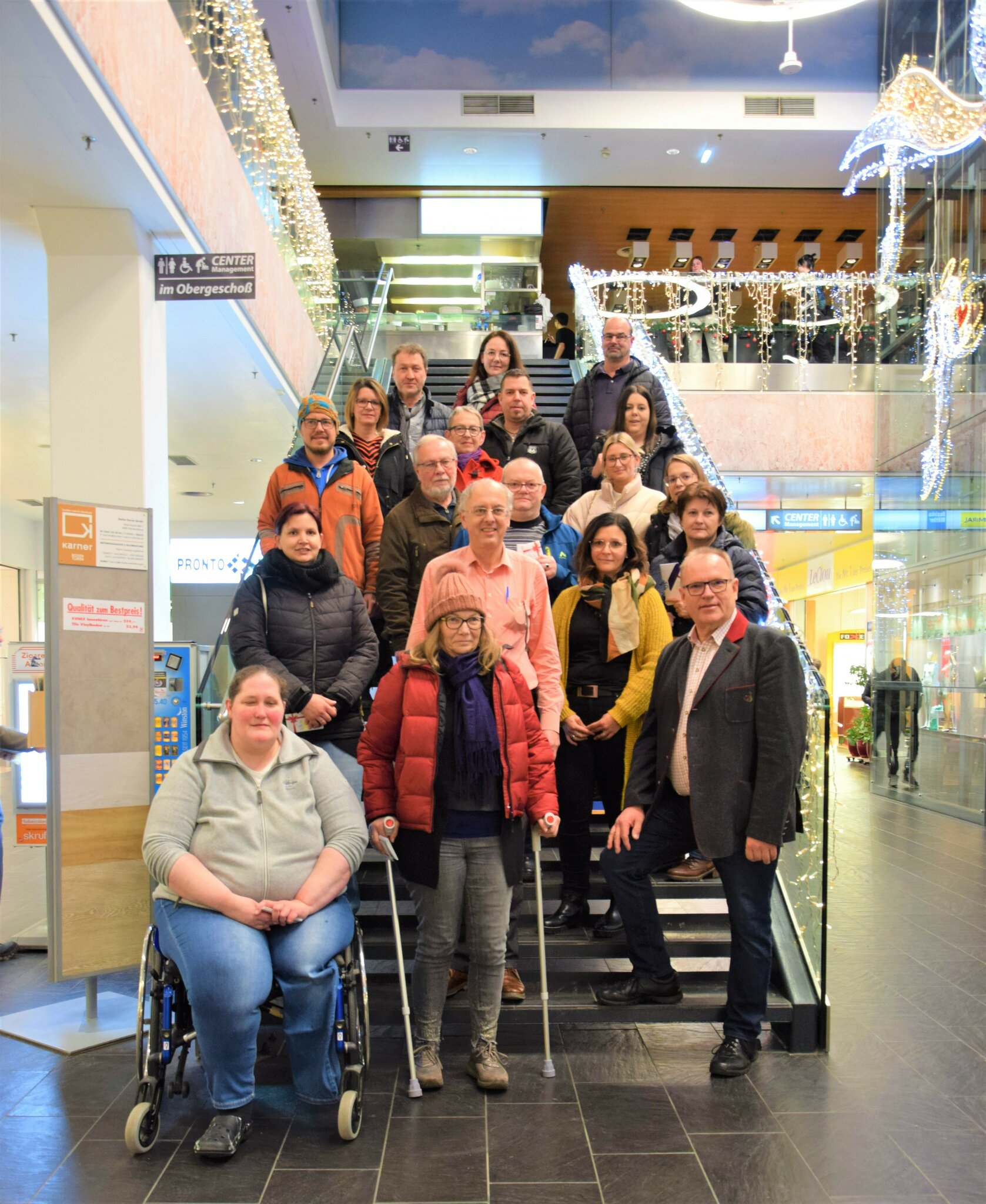 Weihnachtsgewinnspiele: Preisübergabe im City Center Wieselburg - Scheibbs