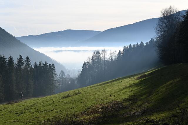 Wandern vom Nebel in die Sonne: Von Schlöglmühl nach Prigglitz/Auf der ...