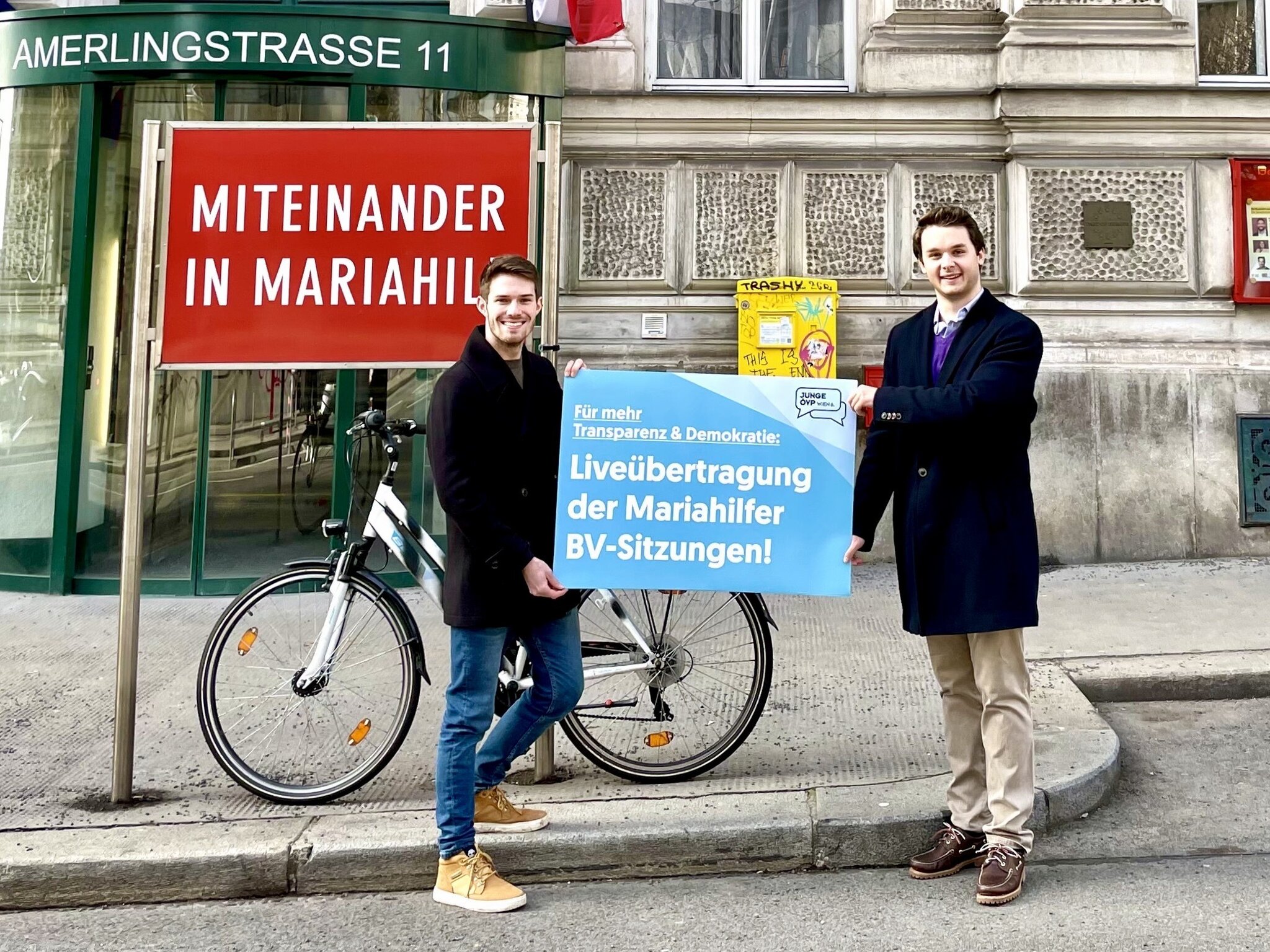 Politik im Sechsten: 2023 das Mariahilfer Bezirksparlament zuhause ...