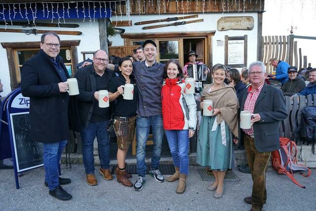 Maria Neustift: Glasner-Hütte wurde zünftig eröffnet - Steyr & Steyr Land
