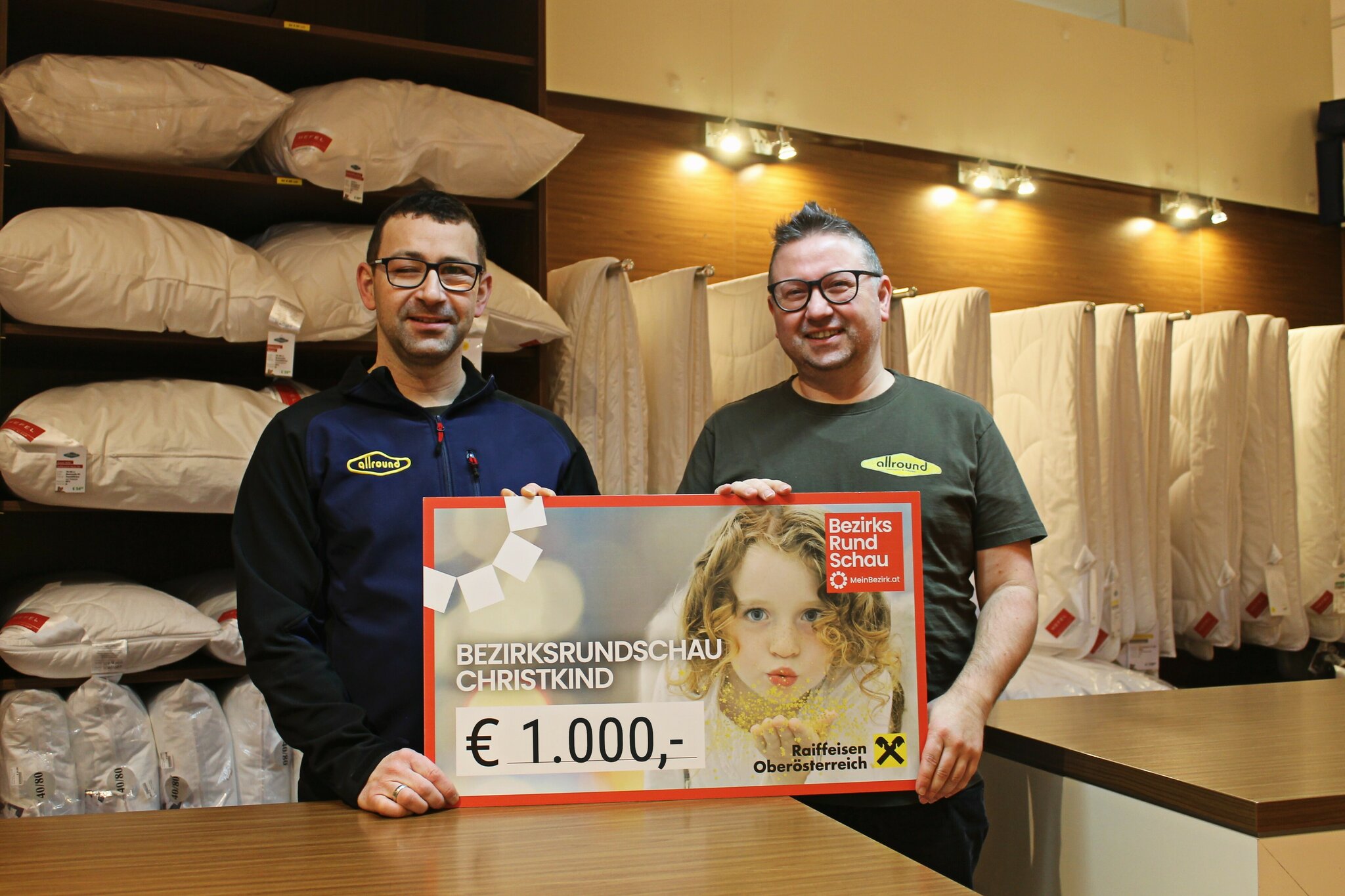 BezirksRundSchau Christkind: Allround greift Emma mit 1.000 Euro unter ...