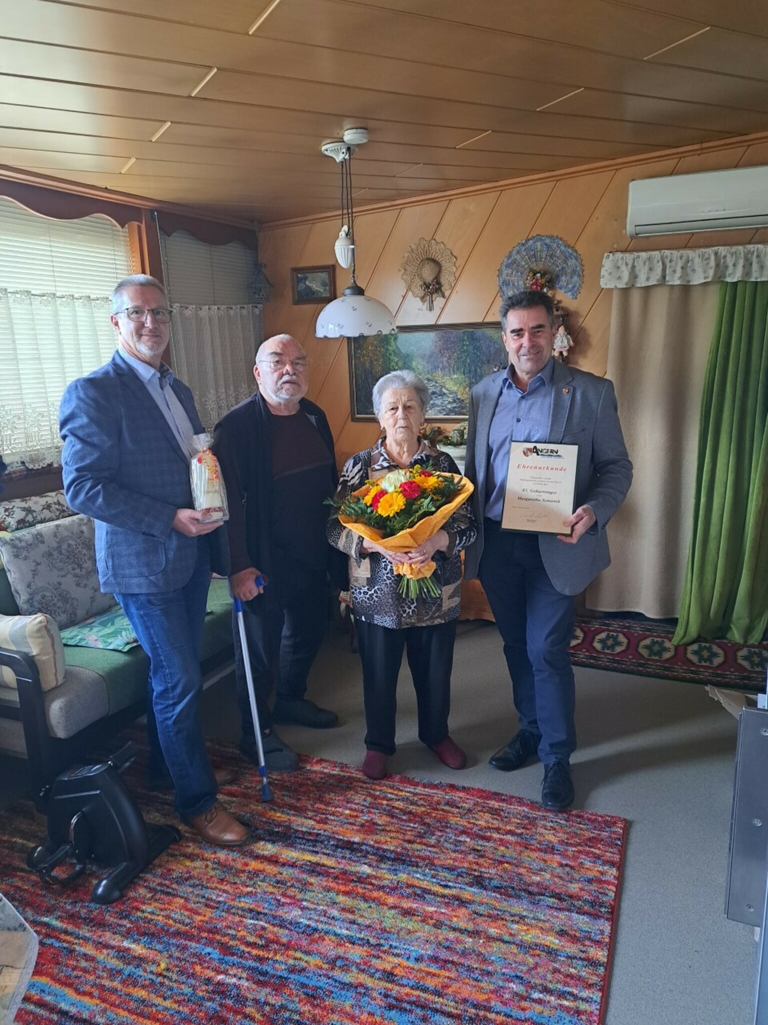 Glückwünsche: Semanek feiert 85. Geburtstag - Gänserndorf