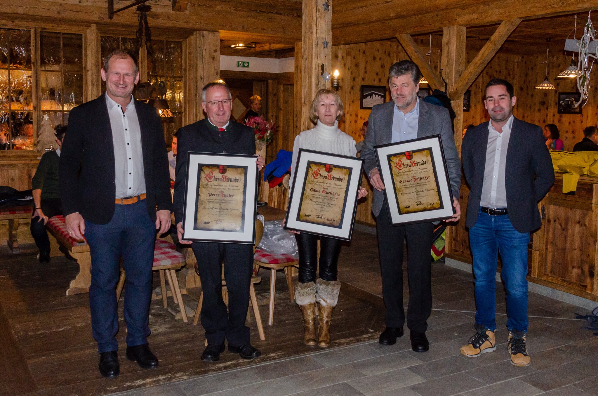 Drei Geehrte: Gemeinde Thiersee zeichnet verdiente Persönlichkeiten aus ...