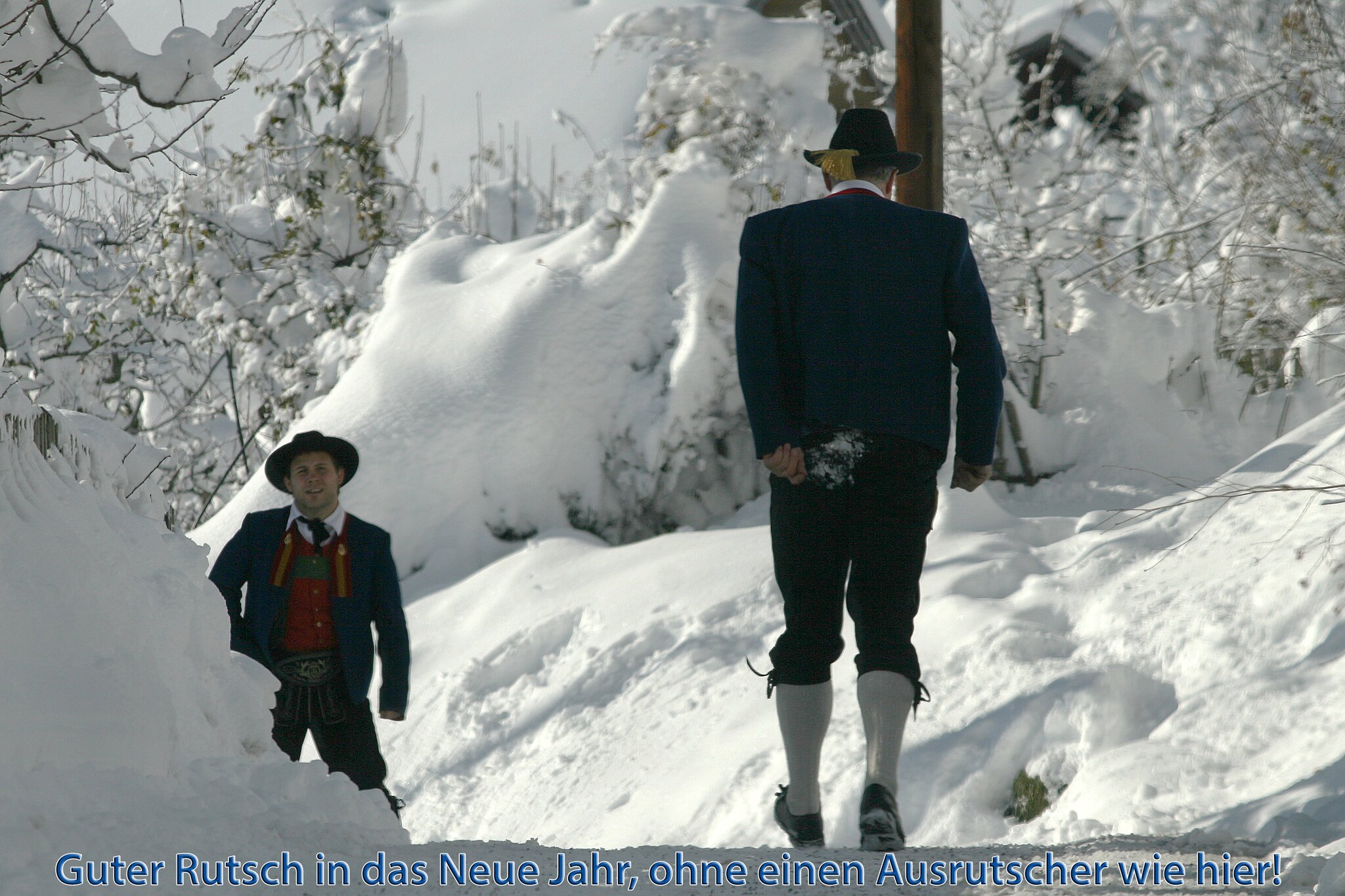 Herkunft von Neujahrwunsch "guter Rutsch": Bedeutet dieser Wunsch, dass ...