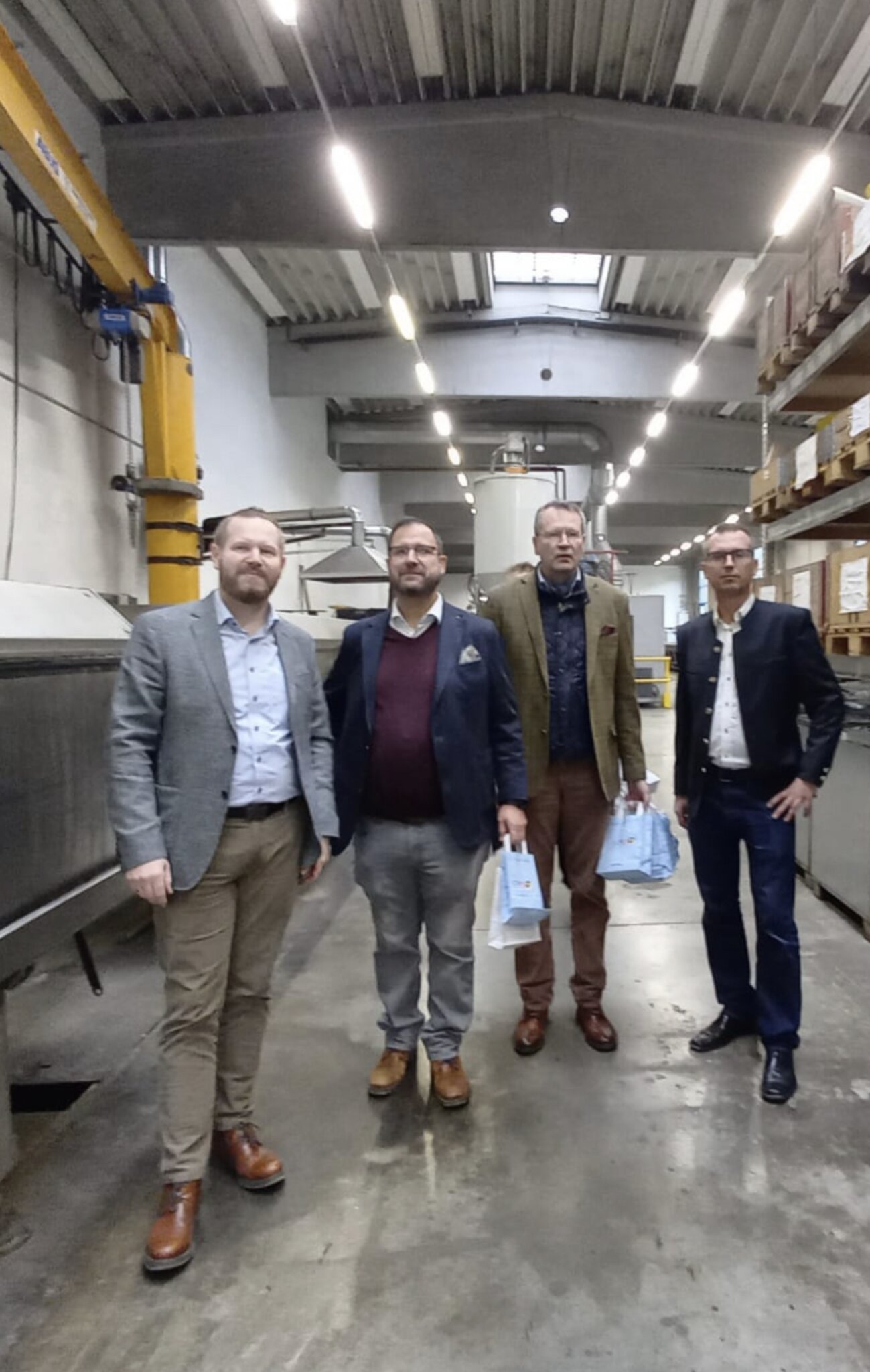 FPÖ besuchte Firma Isoplus - Lilienfeld