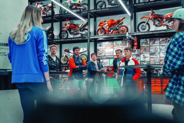 KTM Motohall: KTM Museum präsentiert Event Kalender 2023 - Braunau