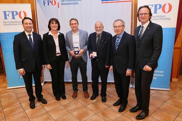 FPÖ Grieskirchen/Eferding: Langjährige Mitarbeiter und Funktionäre ...