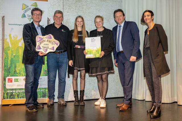 Kultur: Green Events Auszeichnung für Steudltenn - Schwaz