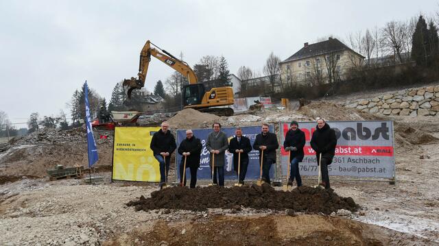 Bezirk Amstetten: Spatenstich für 84 neue Wohnungen in Haag - Amstetten