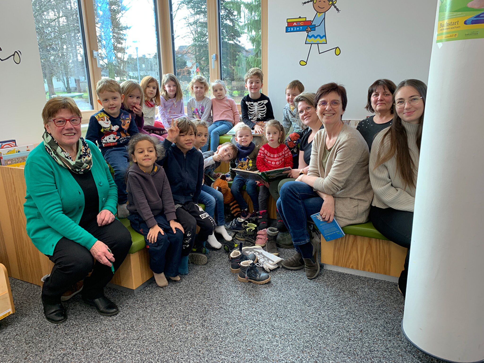 Sieghartskirchen: Kindergartenkinder besuchten Gemeindebücherei - Tulln