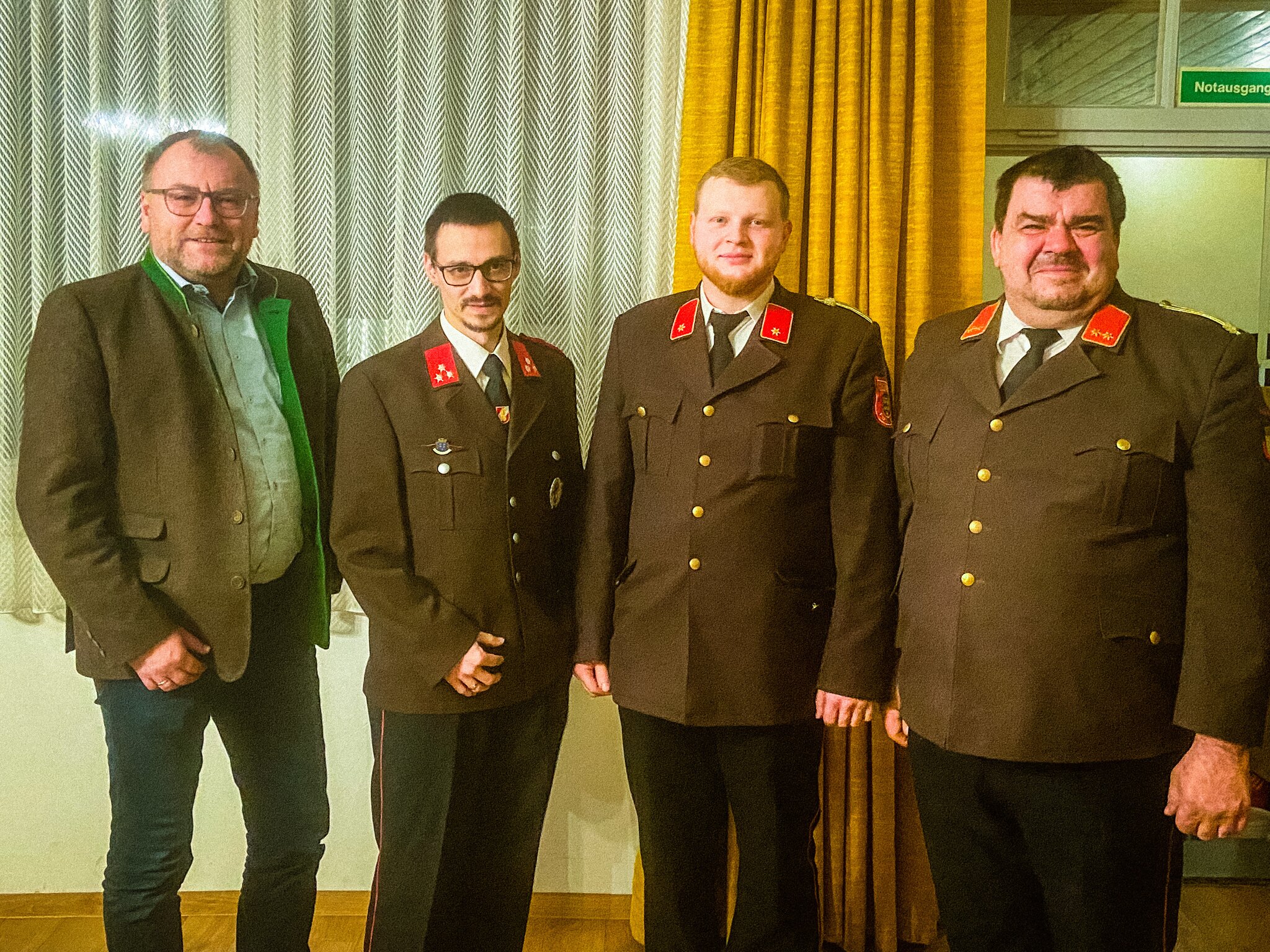 Neues Feuerwehrkommando bei der FF Fuglau - Horn