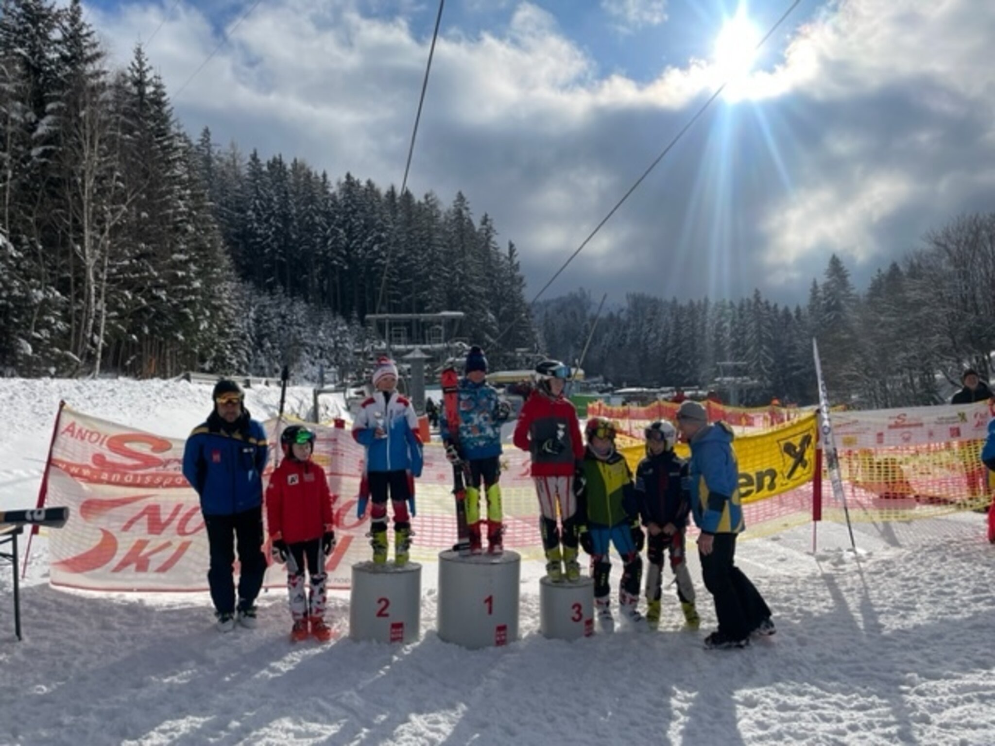 Schi Tullnerfeld: 3 am Podest-Schi Tullnerfelder flott unterwegs ! - Tulln