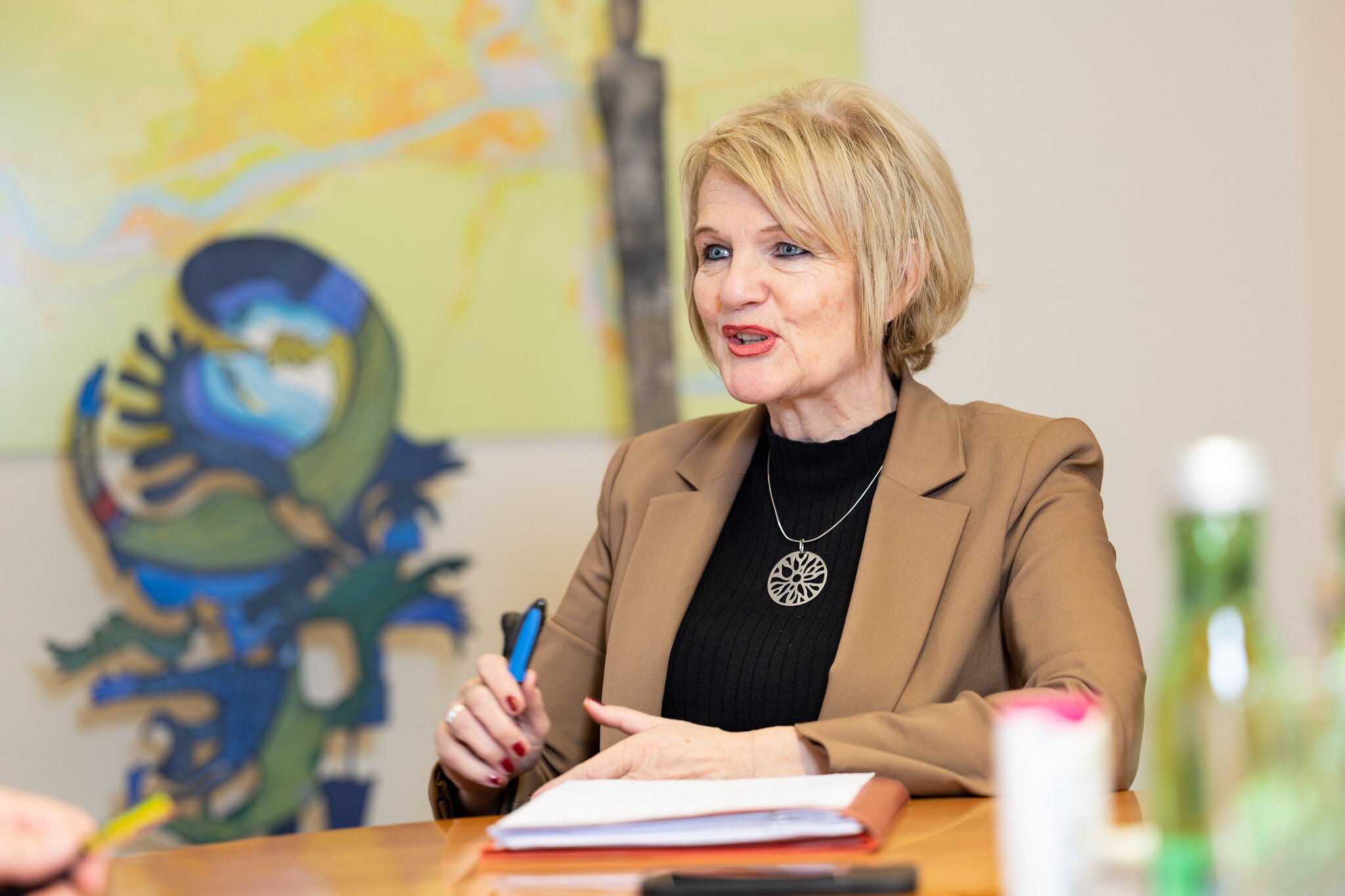 Interview mit Andrea Winkelmeier: Für Bruck ist Tauwetter angesagt ...