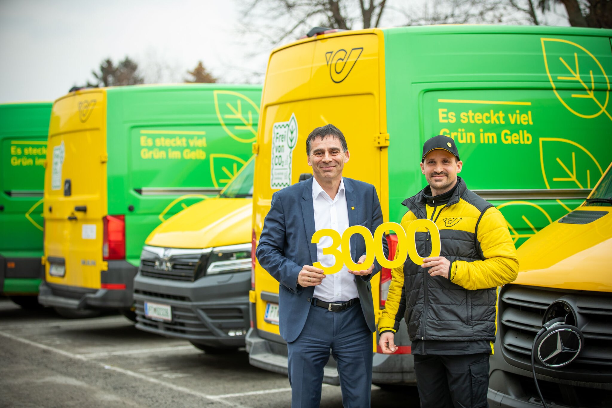 3.000 E-Fahrzeuge: Die Post startet jetzt die grüne Paketzustellung - Wien