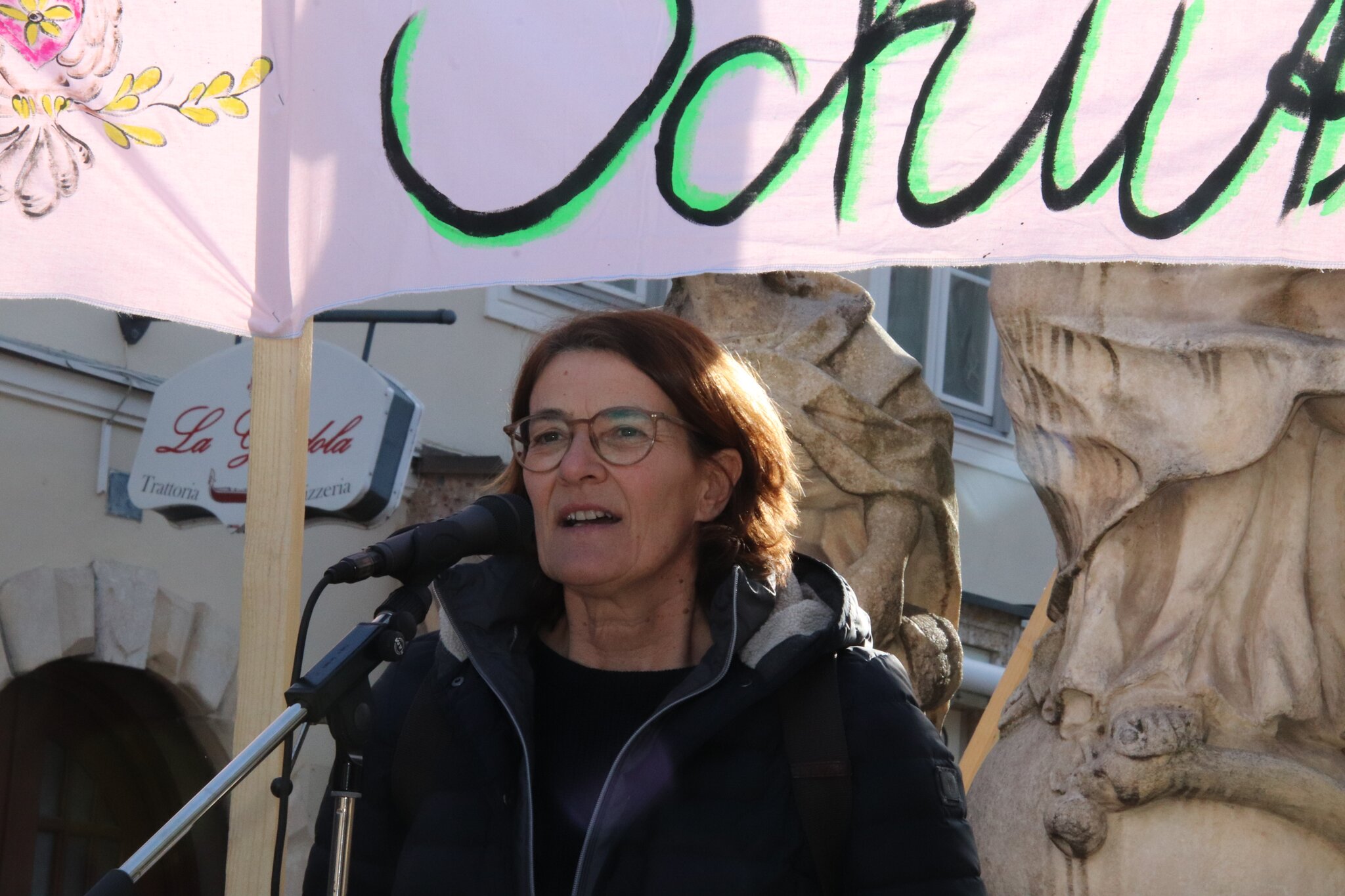 Kundgebung für Mitbestimmung und gegen Betonwahn: "Rett' ma die Schütt ...