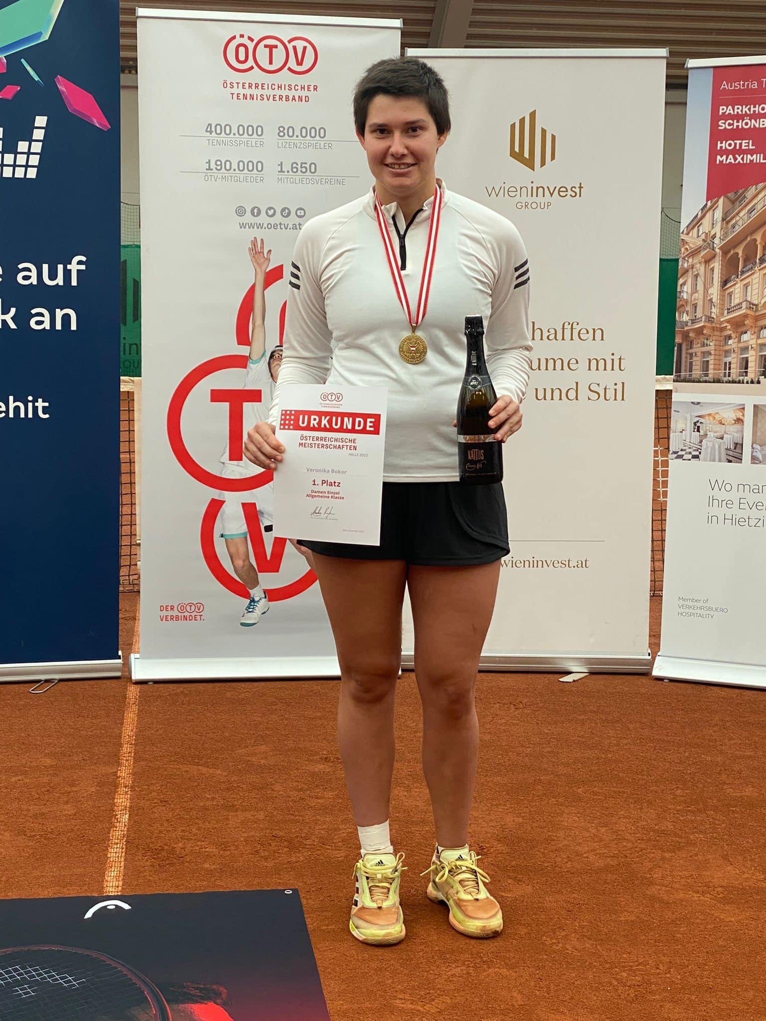 Tennis:: Veronika gehört zu den Besten Österreichs - Baden