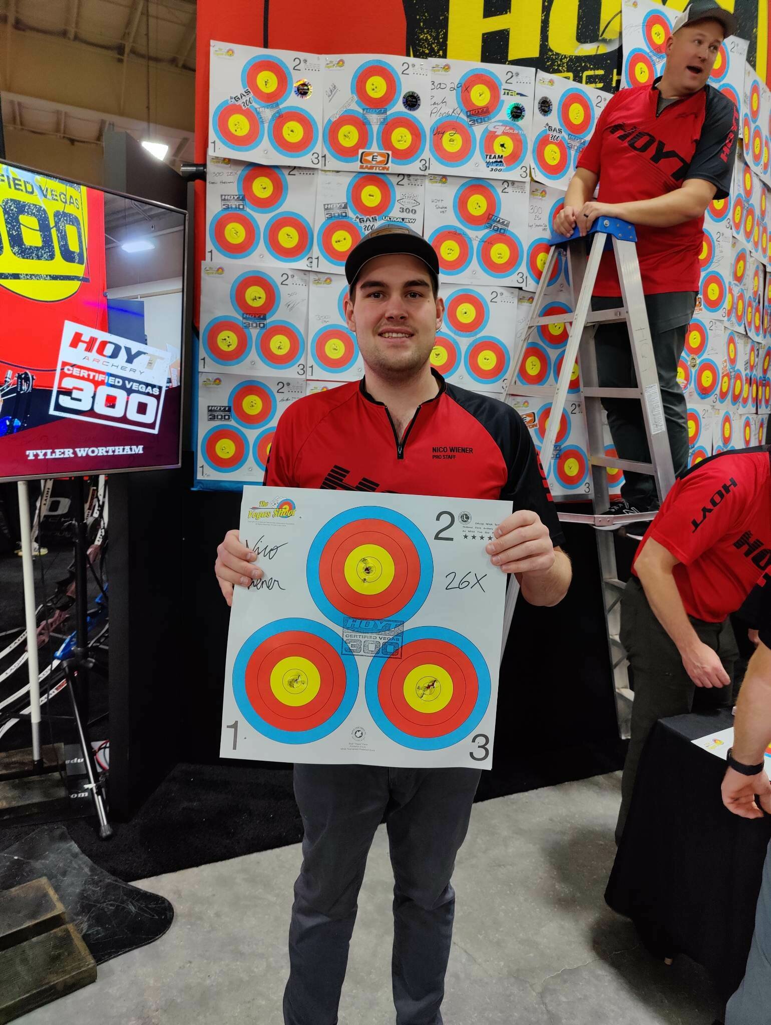 Bogenschießen: Nico Wiener in Las Vegas als Zwölfter im Spitzenfeld ...