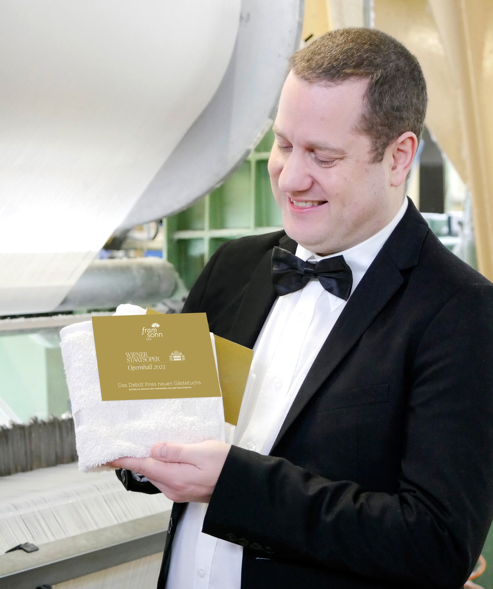 Framsohn Frottier: Handtücher aus Heidenreichstein beim Opernball - Gmünd