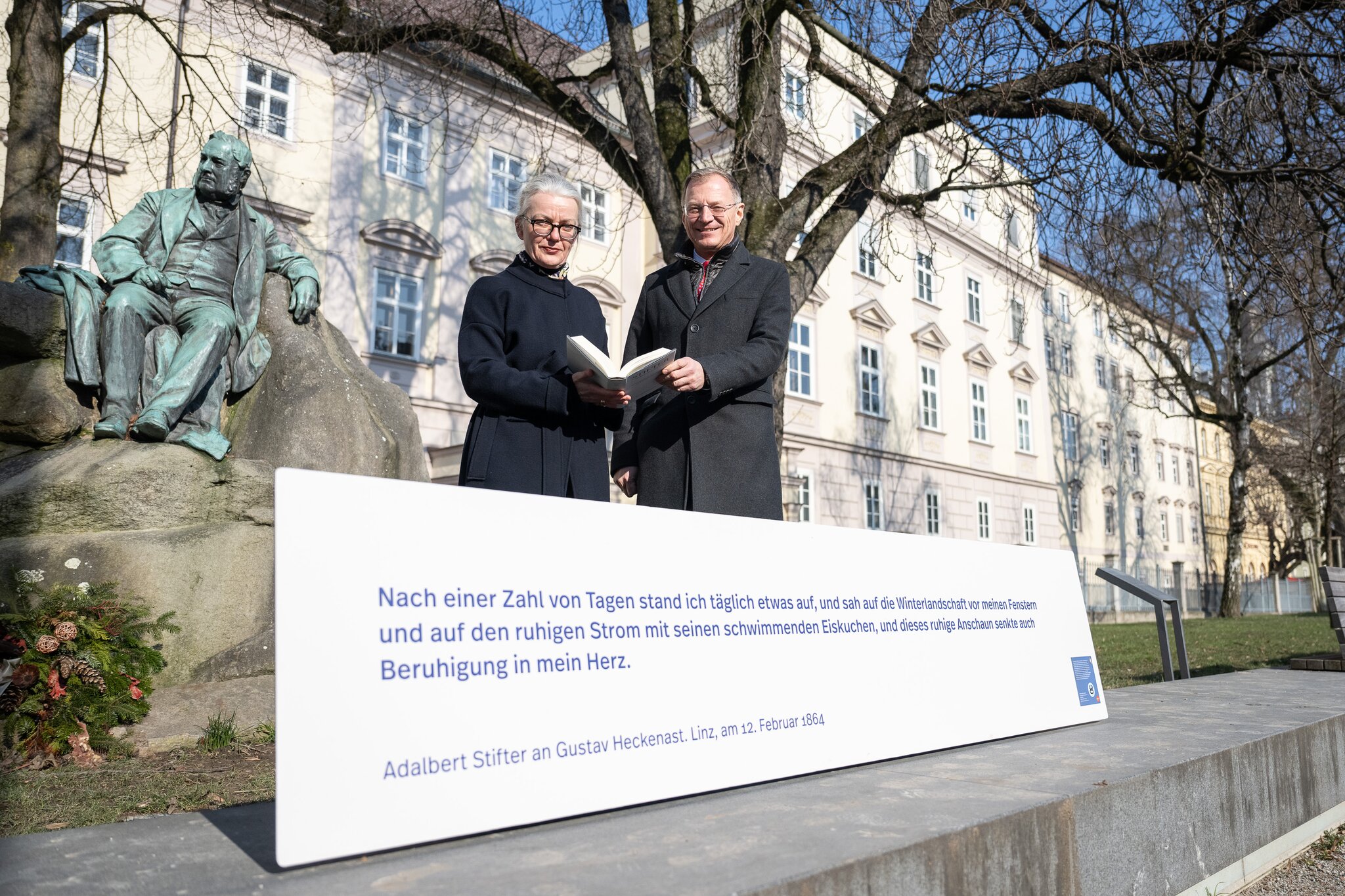 30 Jahre StifterHaus: Literatur-Installation zu Ehren Adalbert Stifters ...