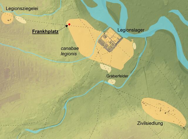 U-Bahn-Bau in Wien: Unter dem Frankhplatz gab es einmal eine Römerstadt ...
