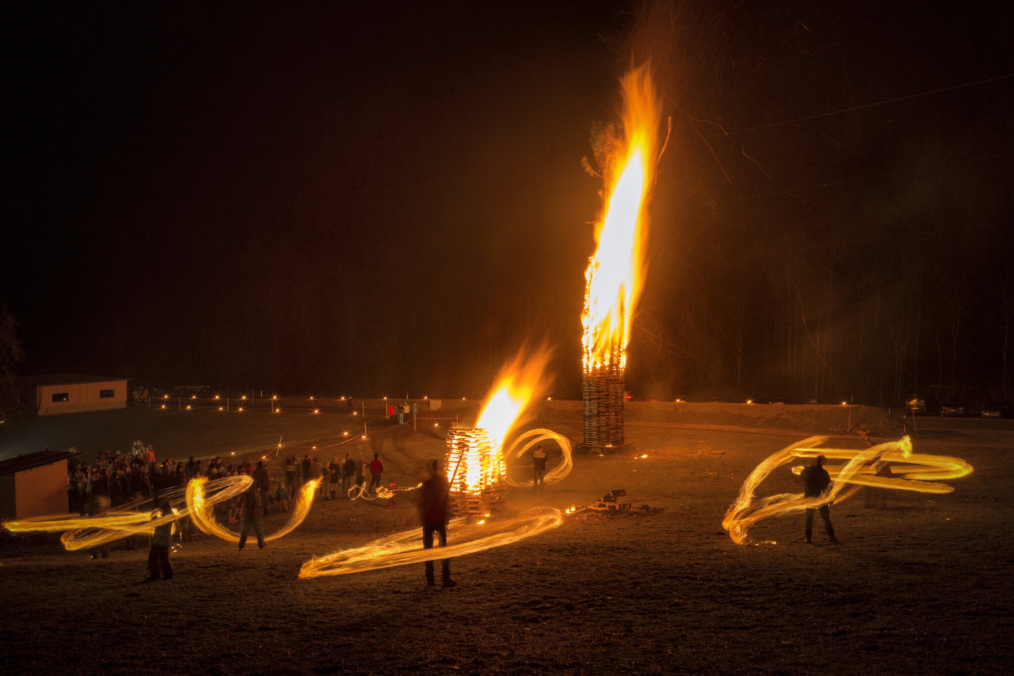 Funkenwochenende: Funken in Bludenz, Brandnertal, Montafon, Kloster ...